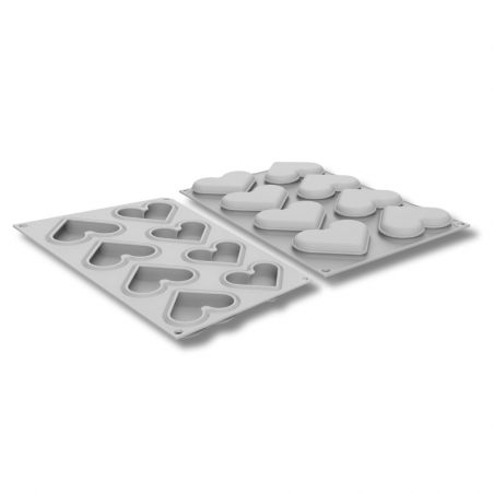 MINI LOVE STORY 26.395.13.0065 SILIKOMART - FORMA SERCA